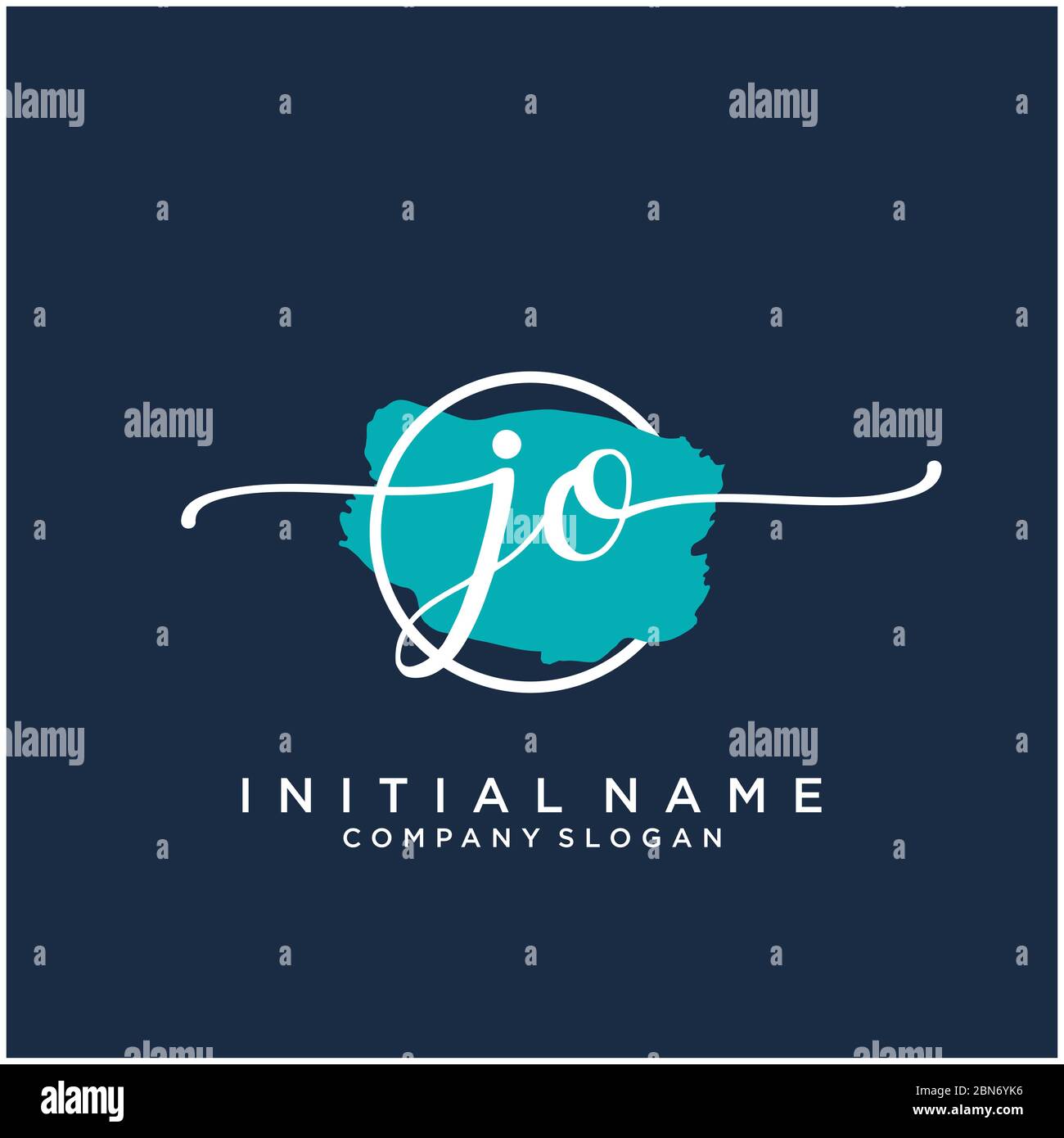 Letter jo logo Stock Vector Images - Alamy