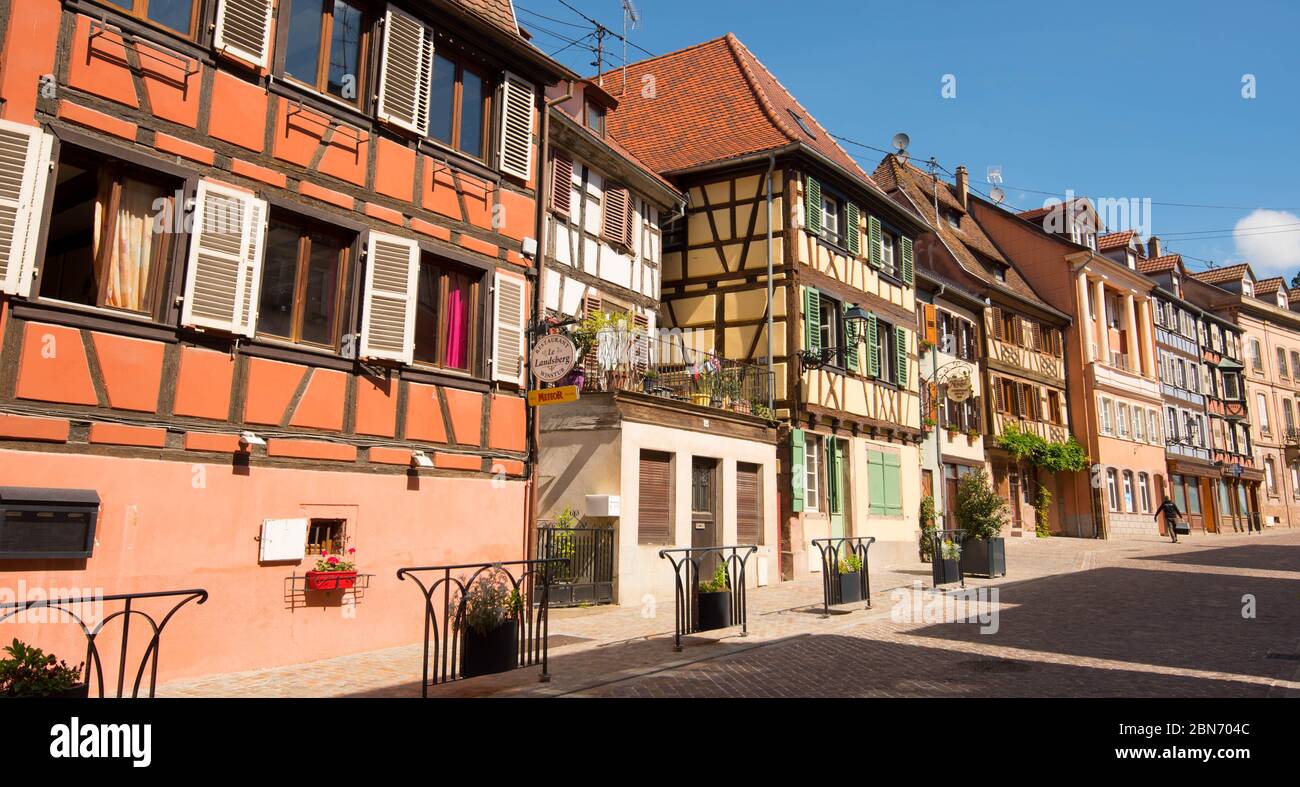 beautiful village of Barr in Alsace in France Stock Photo - Alamy