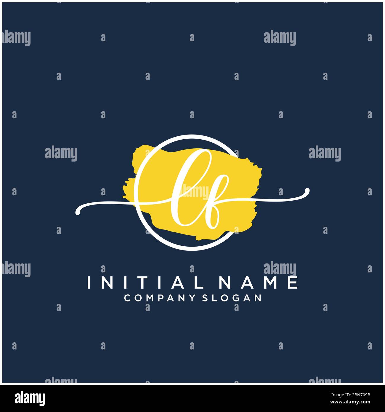 Lf letter logo hi-res stock photography and images - Alamy
