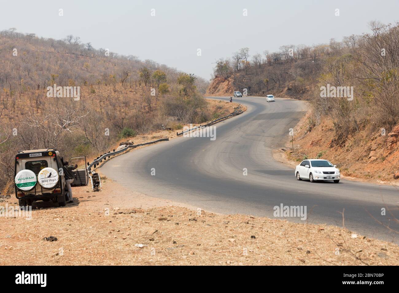 Landscape, Chirundu district, Zambia Stock Photo - Alamy