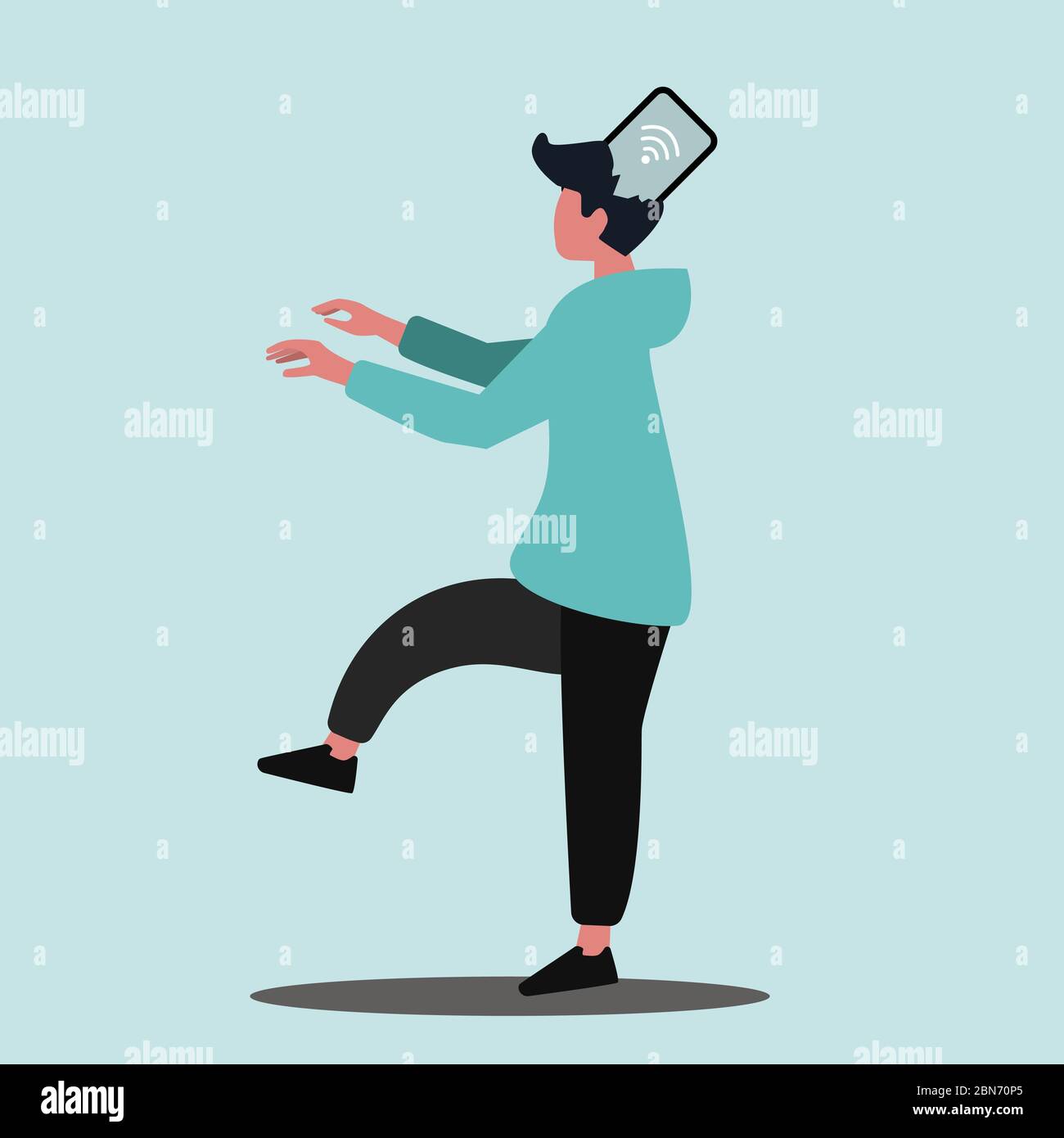 Mania danger Stock Vector Images - Alamy