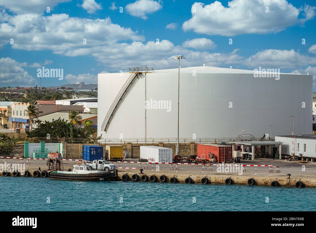 Fuel terminal and container terminal hi-res stock photography and ...