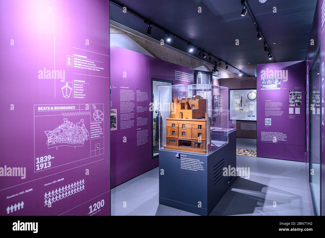 Police Museum, City of London Guildhall, London Stock Photo - Alamy