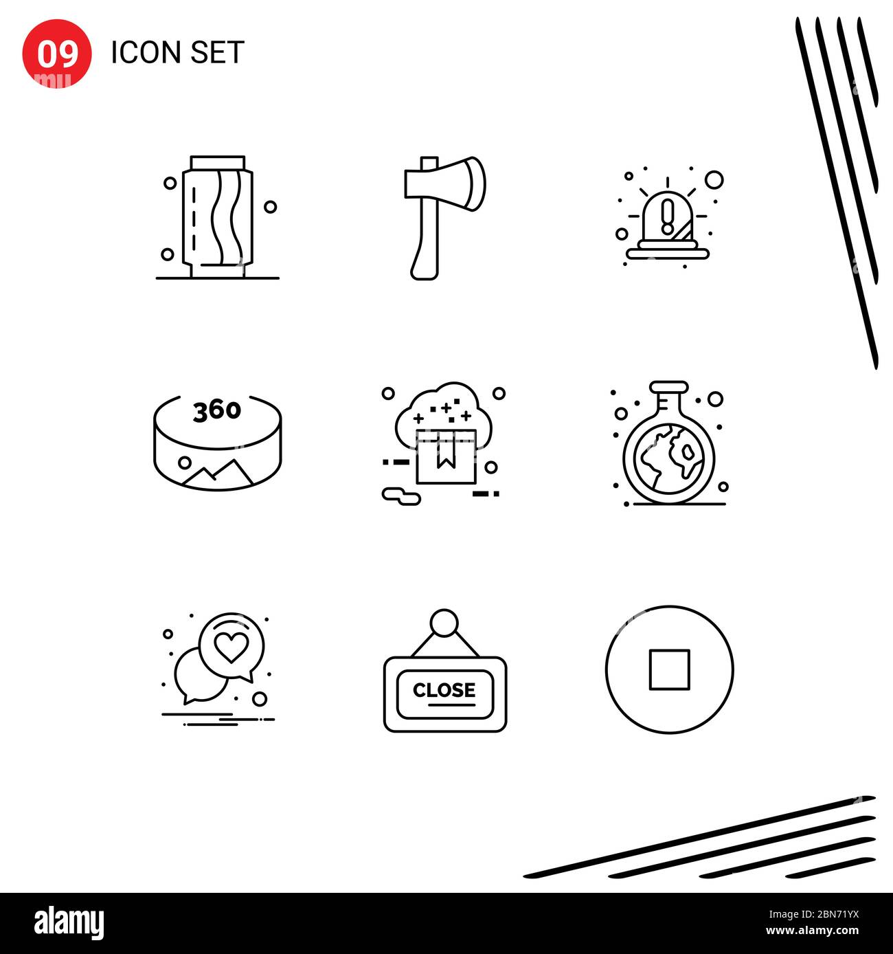 Emergency tool vector vectors hi-res stock photography and images - Alamy