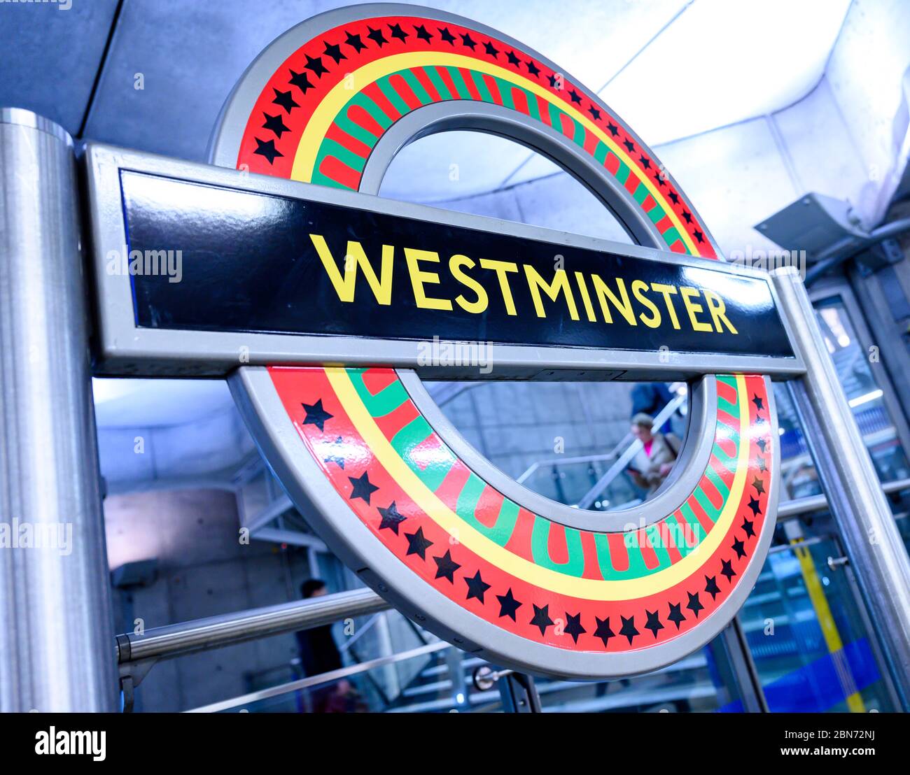 London Underground roundel artwork in Pan African colours, British ...