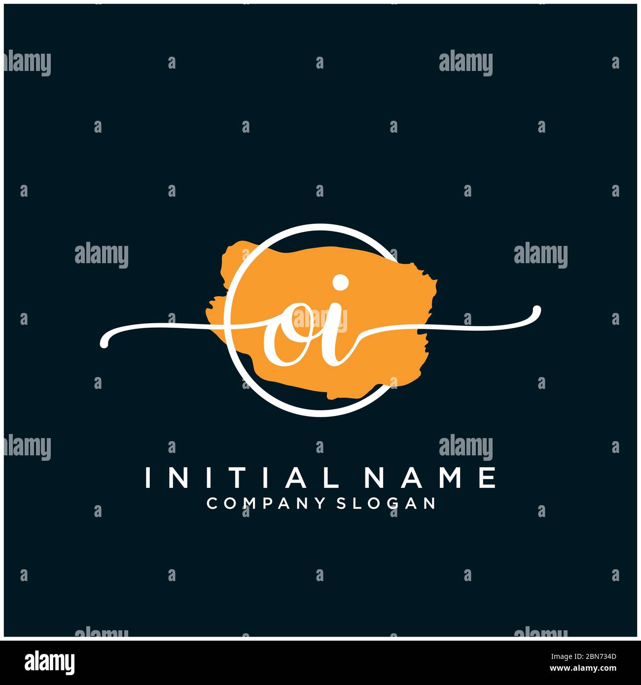 Oi logo vector vectors Stock Vector Images - Alamy