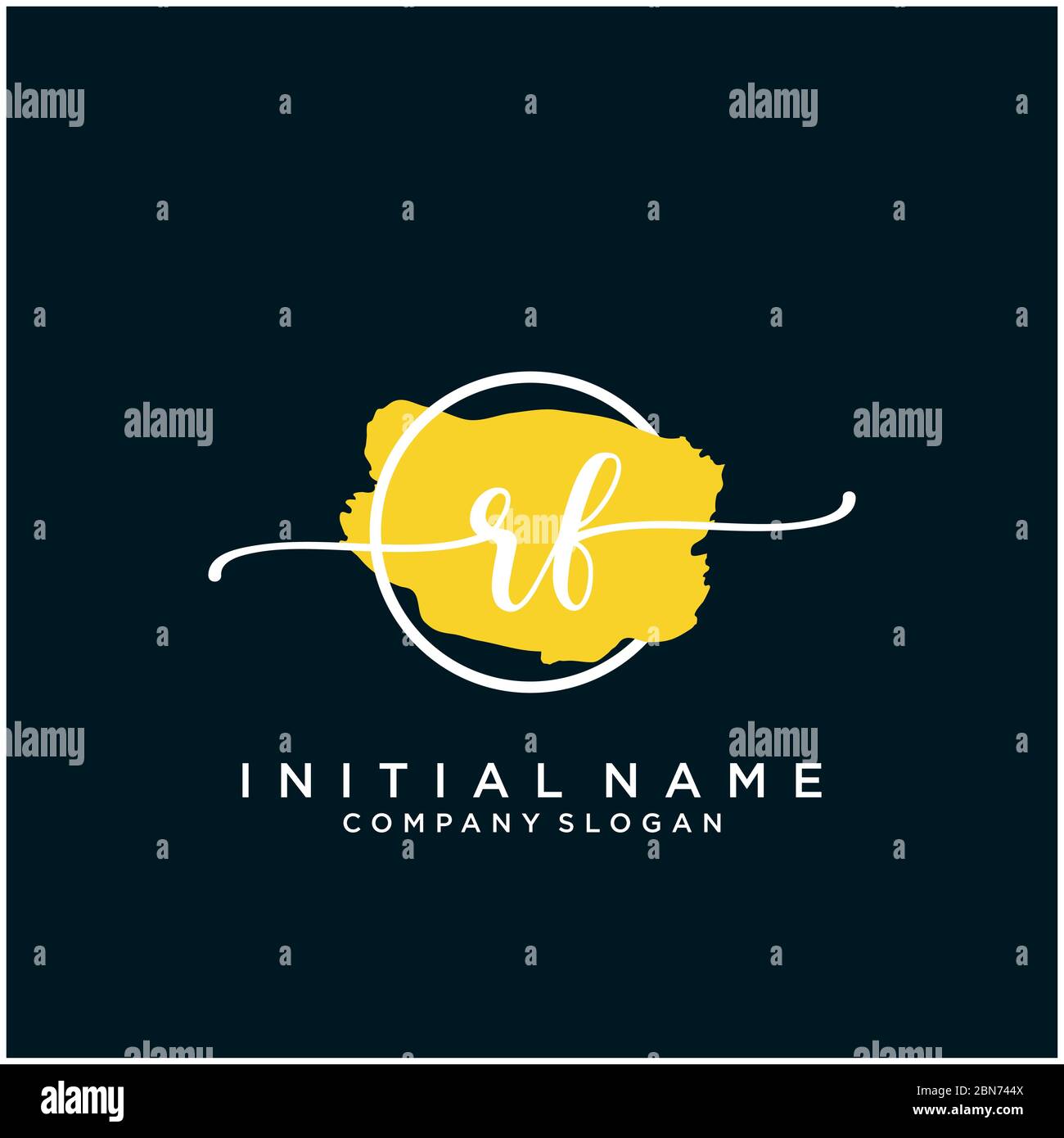 Rf font vector vectors Stock Vector Images - Alamy