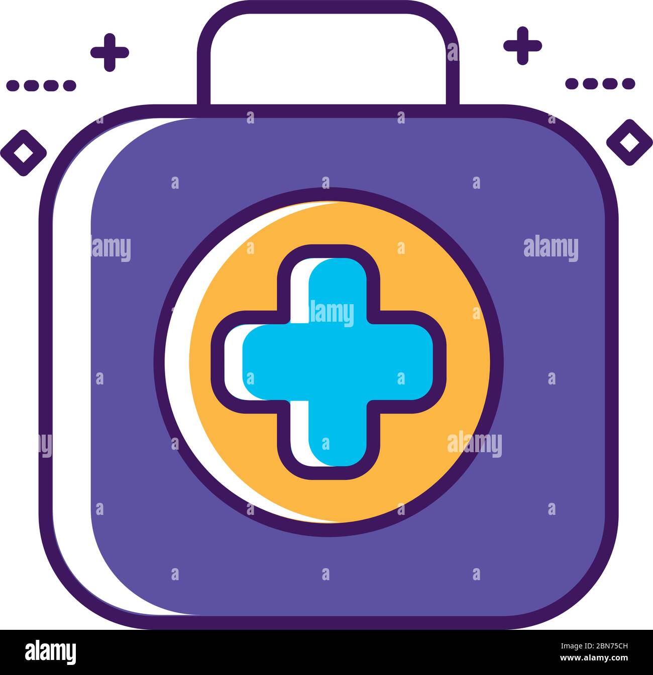 medicine drug kit line and fill style Stock Vector Image & Art - Alamy