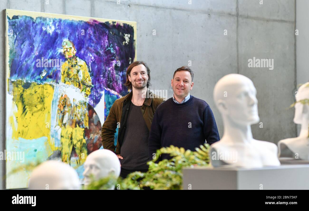 Berlin, Germany. 13th May, 2020. The French painter Emmanuel Bornstein ...