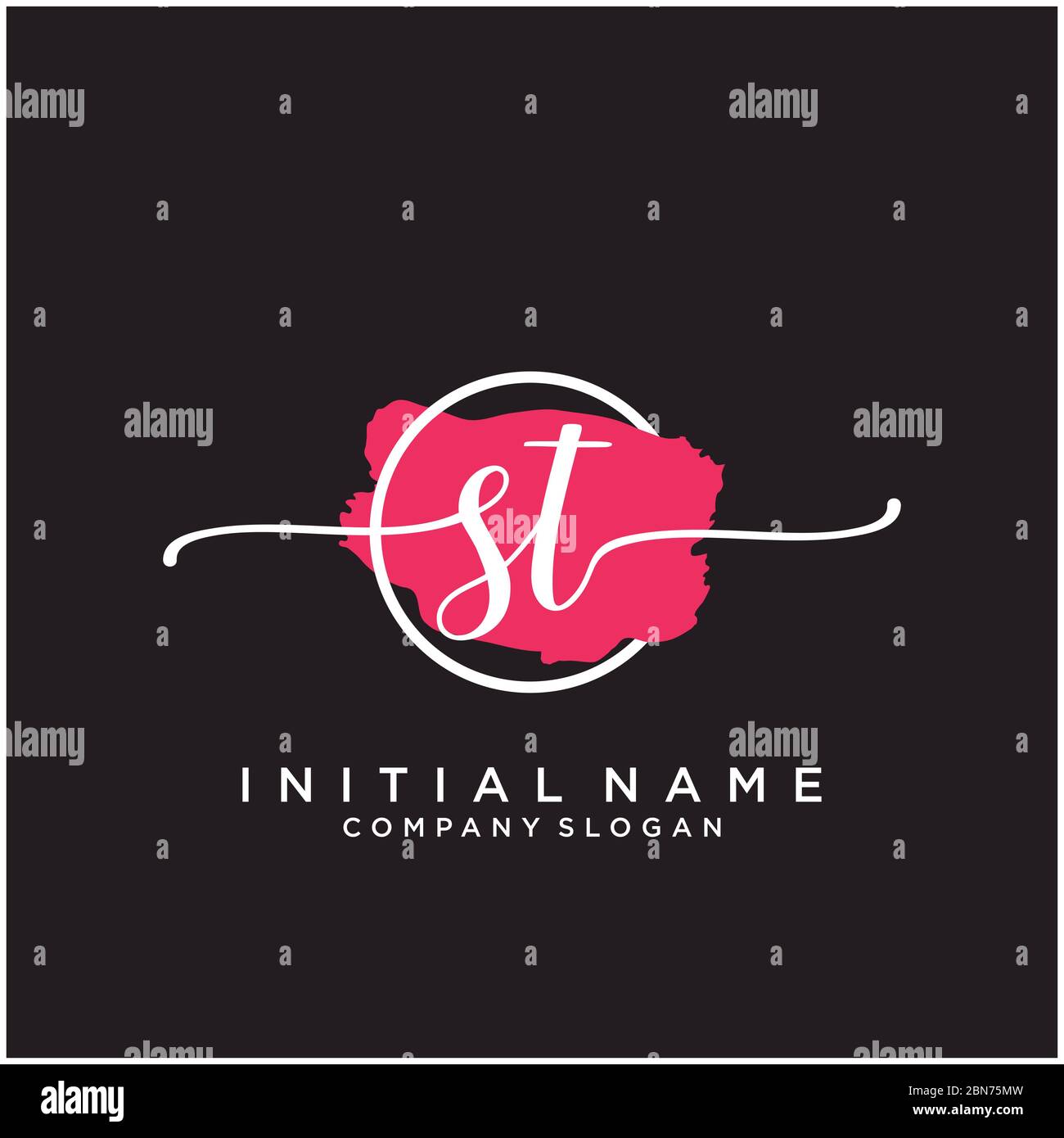 Initial st hi-res stock photography and images - Alamy