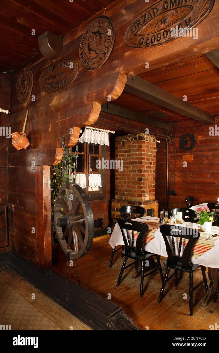 Hotel and restaurant complex Pastewnik in Przeworsk. Poland Stock Photo ...