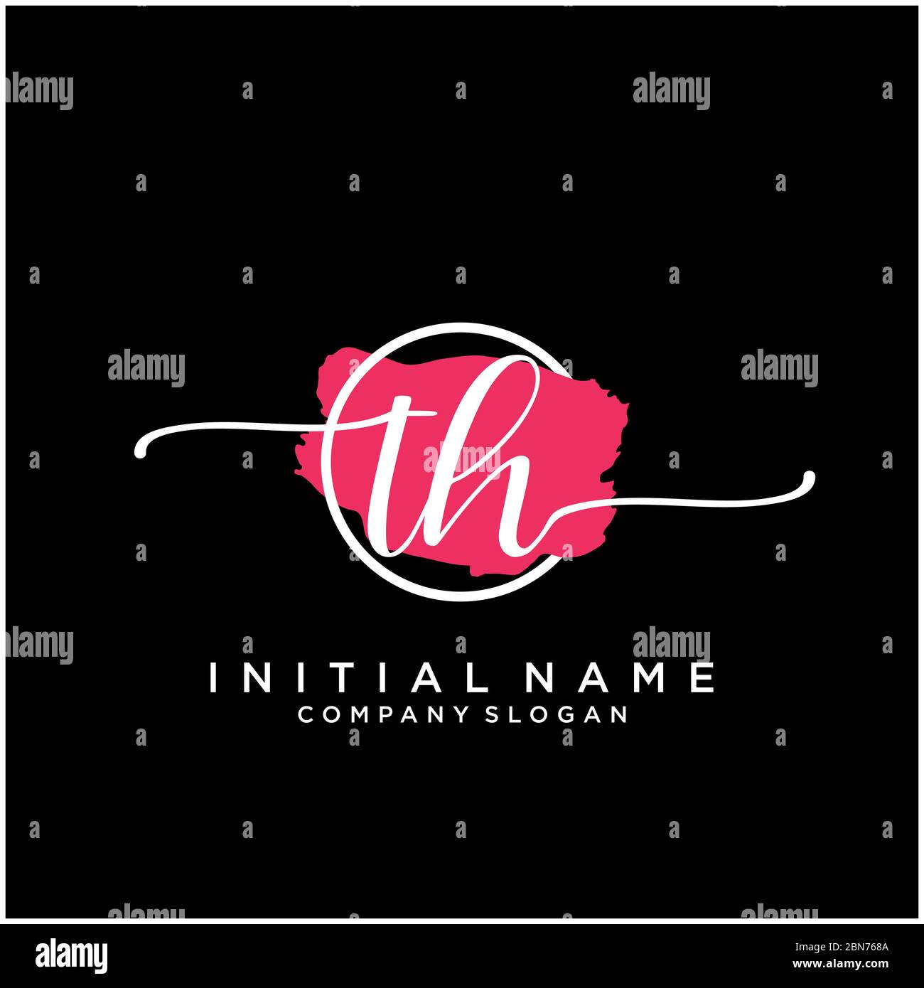 Th Logo Vector Vectors High Resolution Stock Photography and Images - Alamy