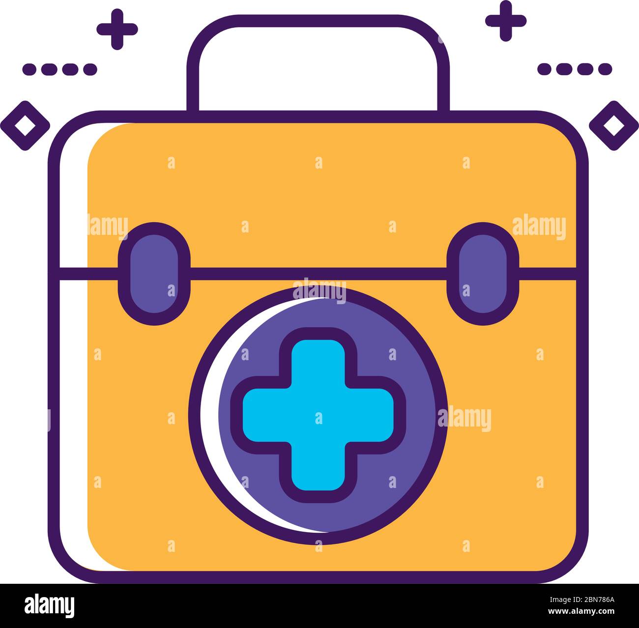 medicine drug kit line and fill style Stock Vector Image & Art - Alamy