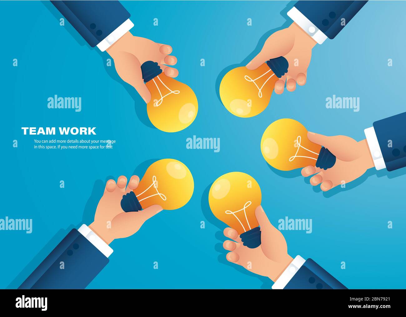 hand holding light blub. creative concept Stock Photo - Alamy