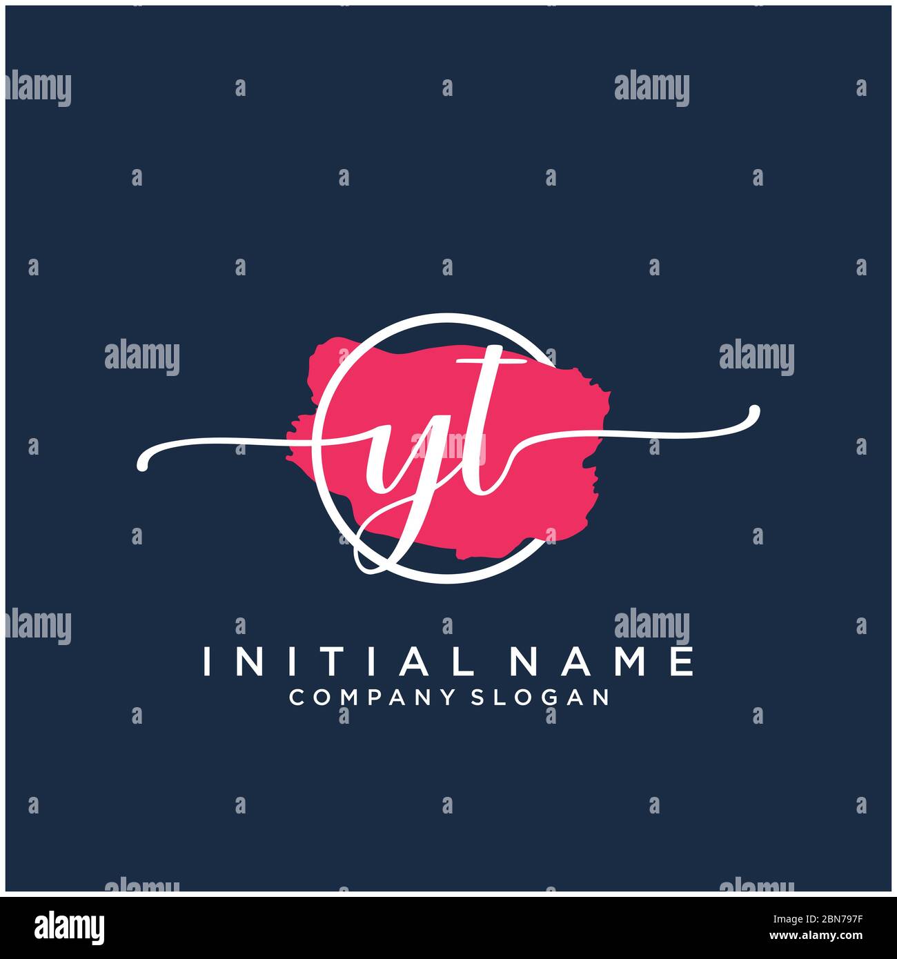 Yt logo vector vectors Stock Vector Images - Alamy
