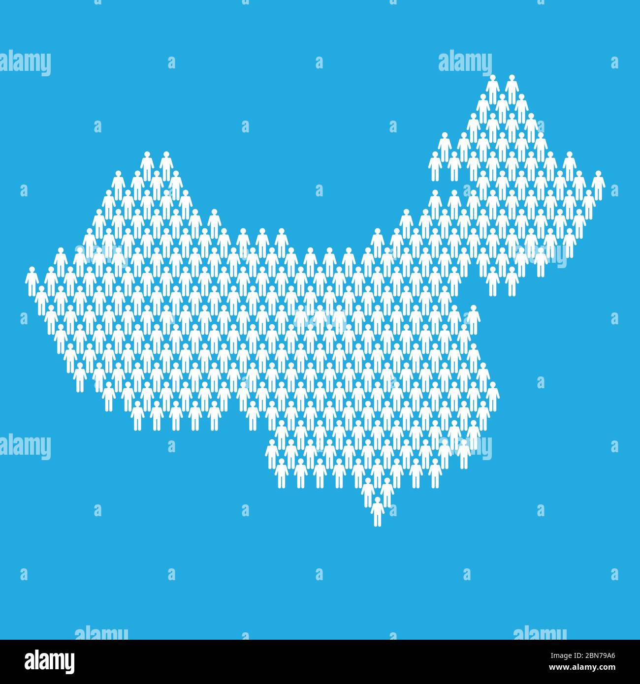 China population chart hi-res stock photography and images - Alamy