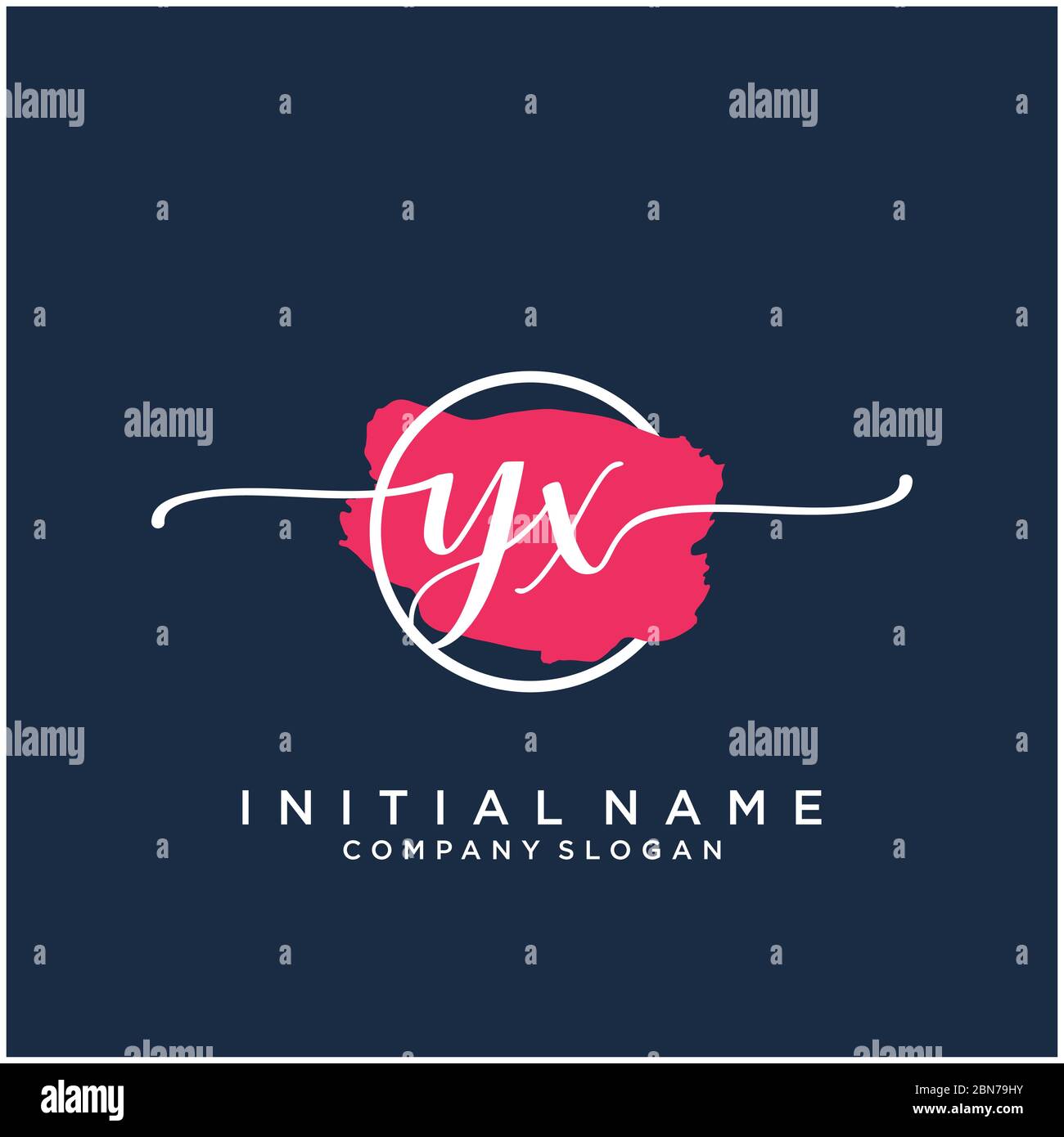 Letter yx logo hi-res stock photography and images - Alamy