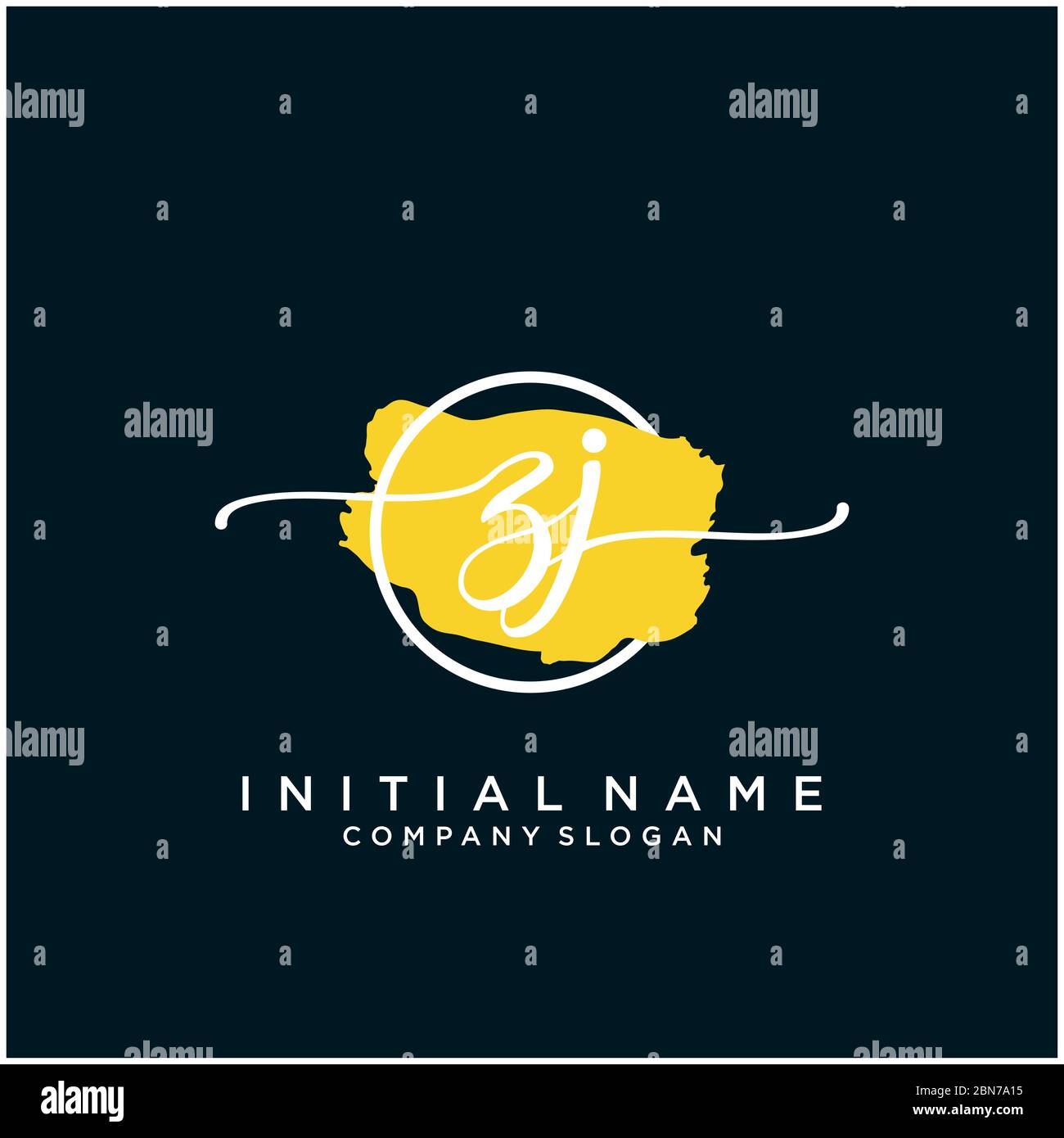 Zj logo vector vectors hi-res stock photography and images - Alamy