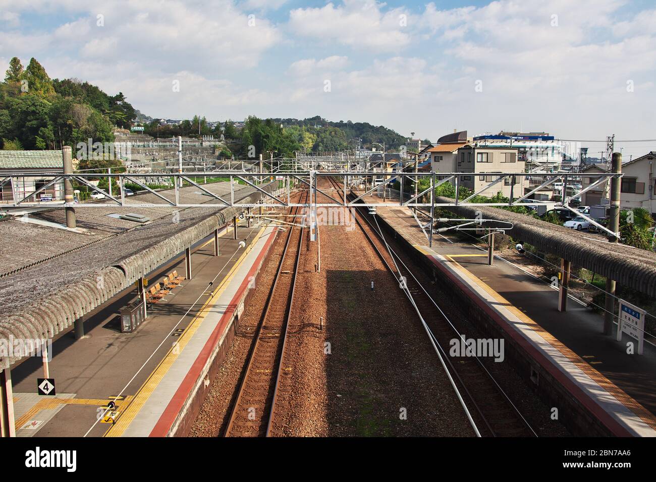 The railway station, Miyajima, Japan Stock Photo - Alamy