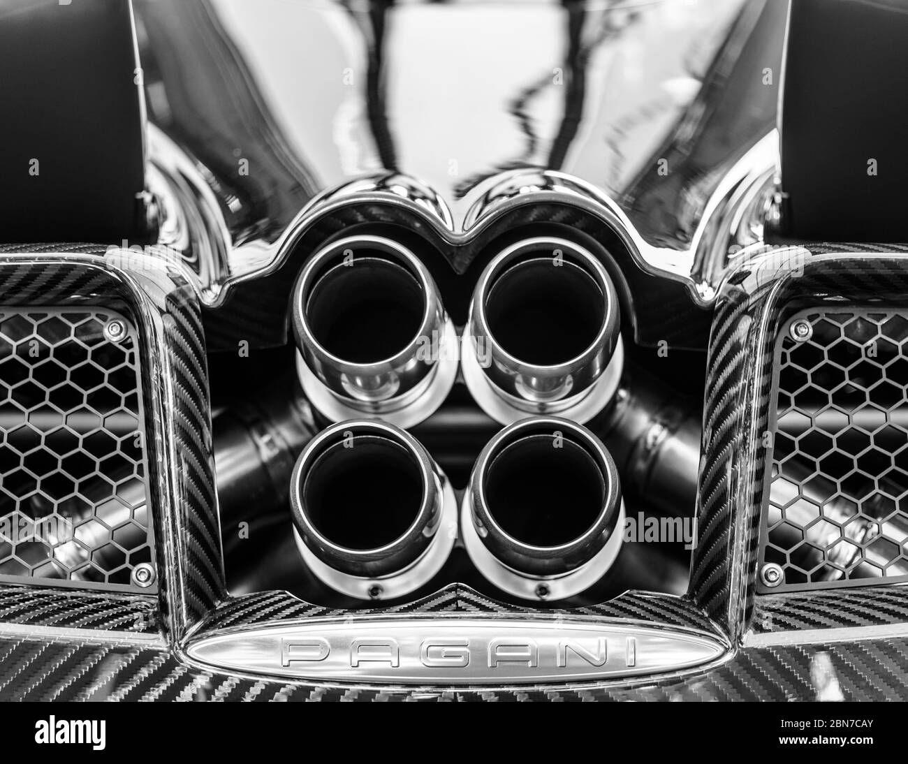 Pagani Huayra Exhaust