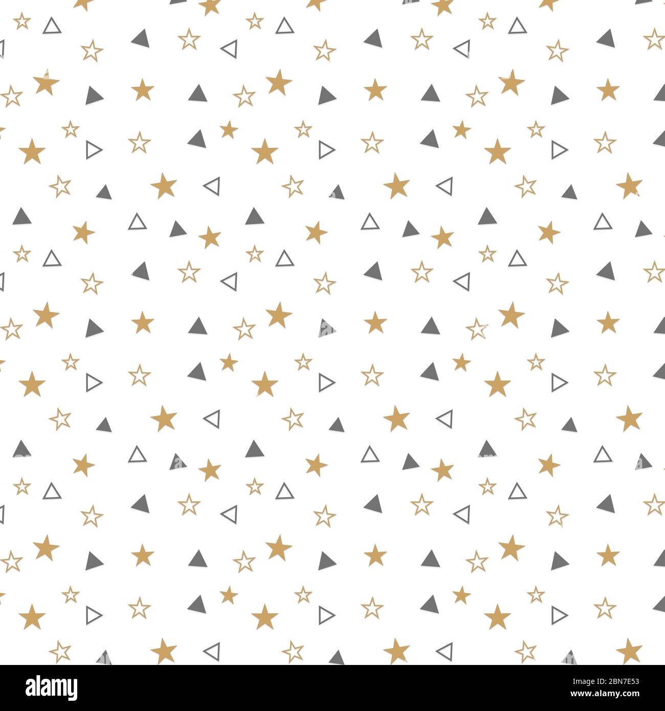 Background with stars and triangles. Seamless background Stock Photo ...