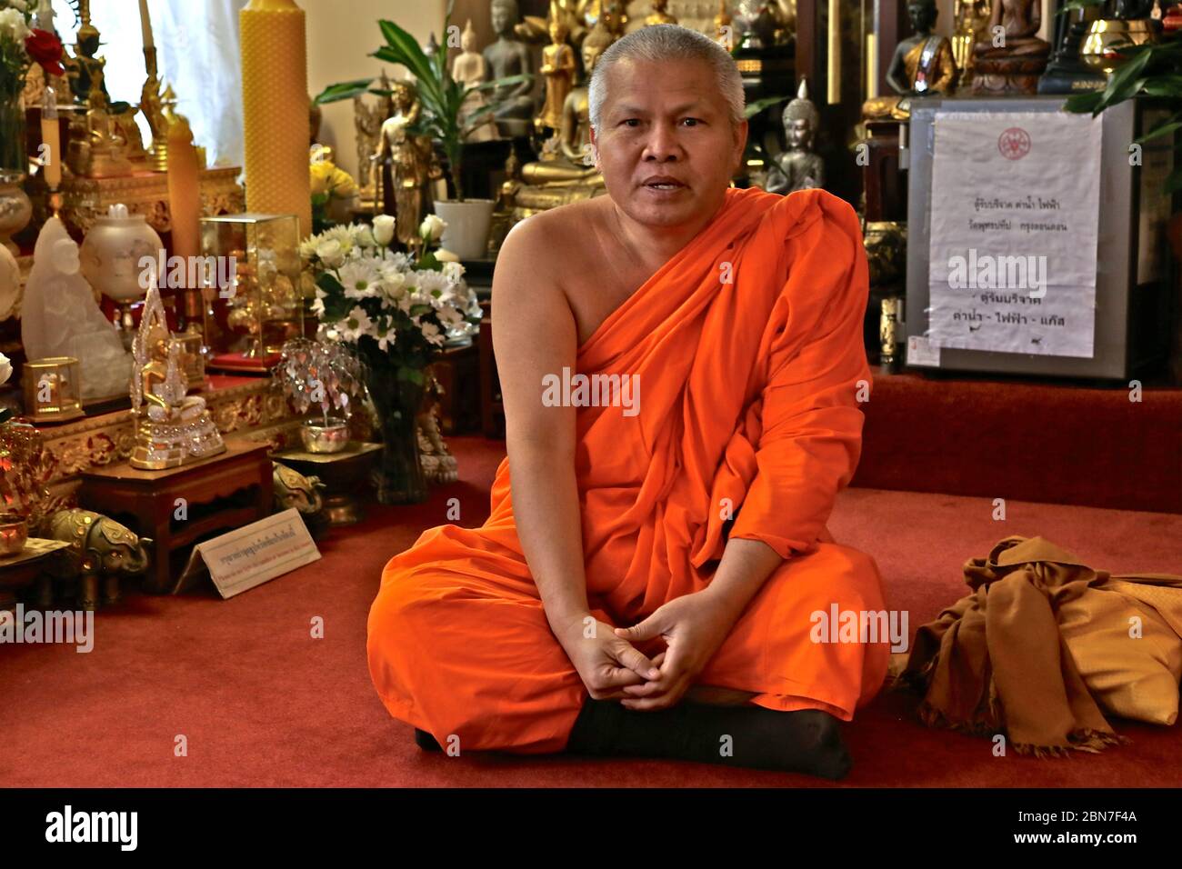 Wat Buddhapadipa ,Temple in London It was the first Buddhist temple to ...