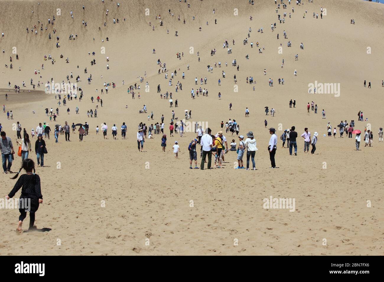 Tottori Sand Dunes, tottori, Japan Stock Photo - Alamy
