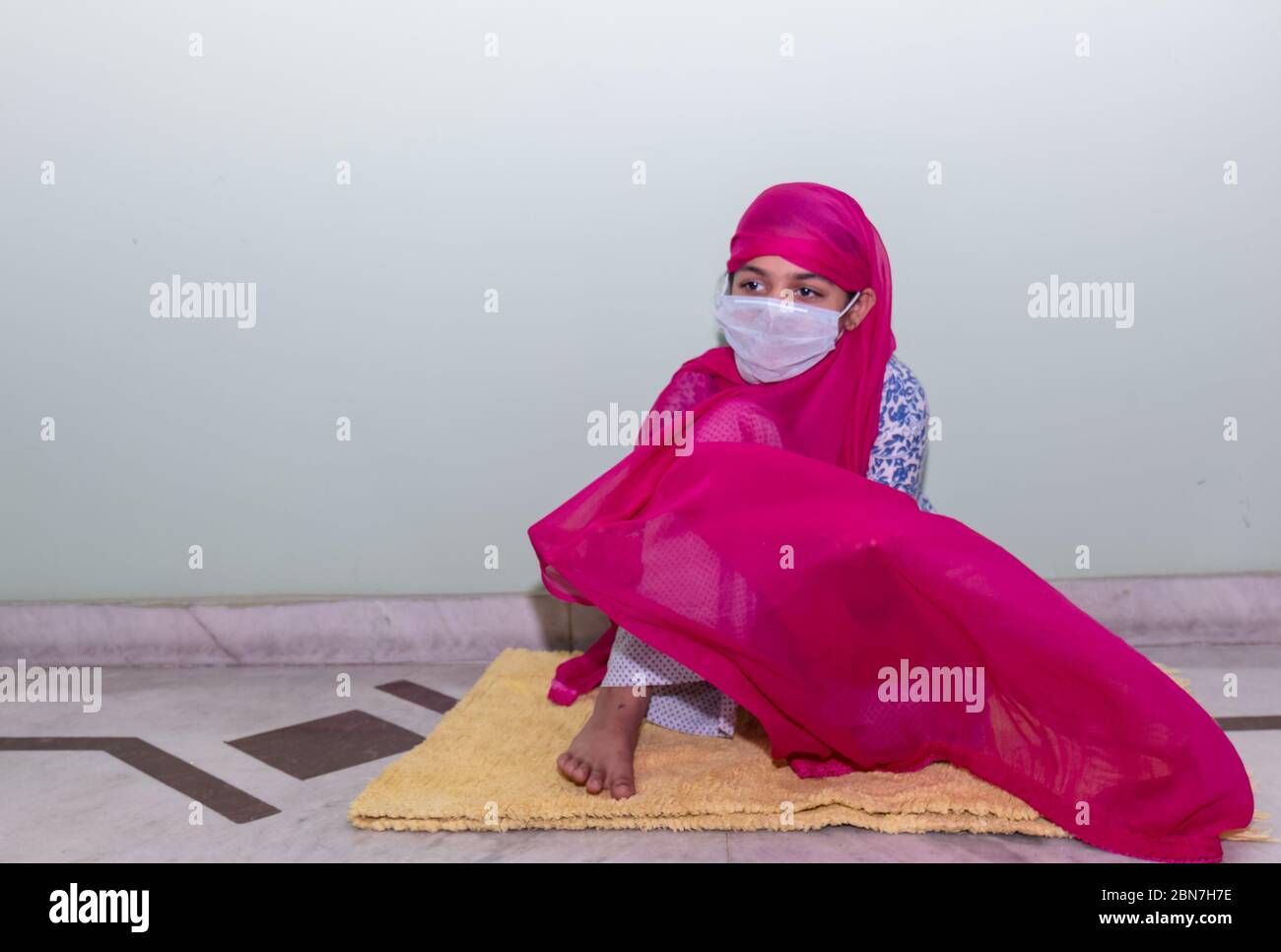 Muslim woman making traditional prayer hi-res stock photography and ...
