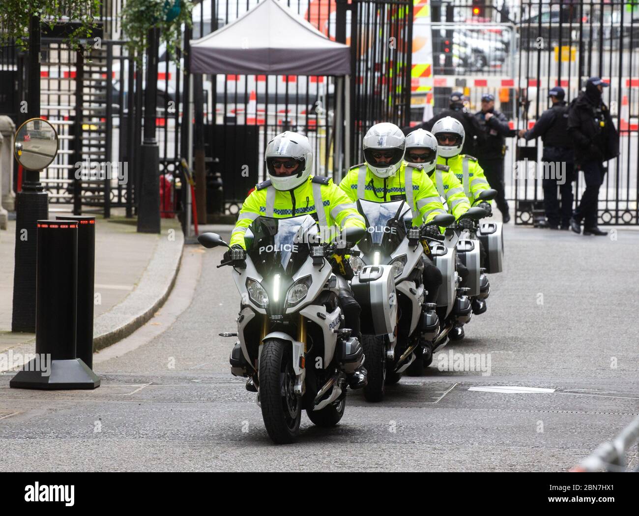 The outrider motorcade for prime minister hi-res stock photography and ...