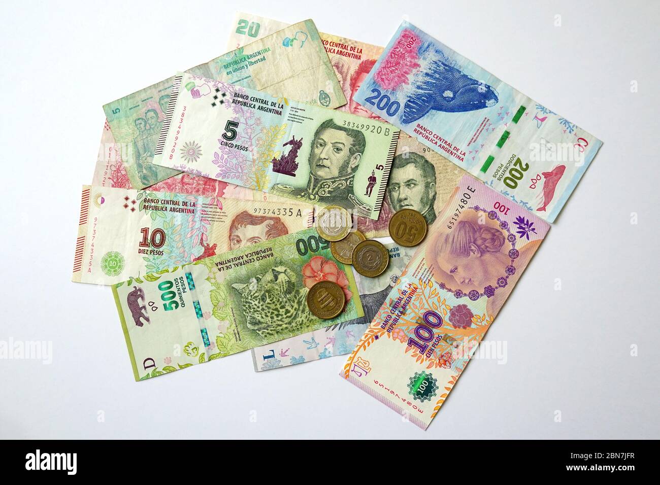 Argentine peso, peso argentino, Argentinischer Peso, argentin peso, ARS, Argentina, South ...