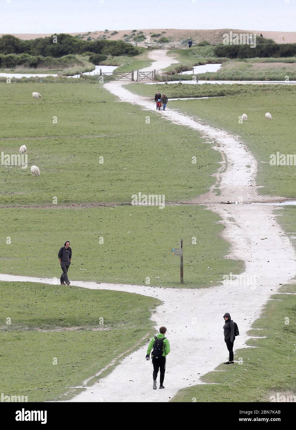 Cuckmere haven river walk hi-res stock photography and images - Alamy