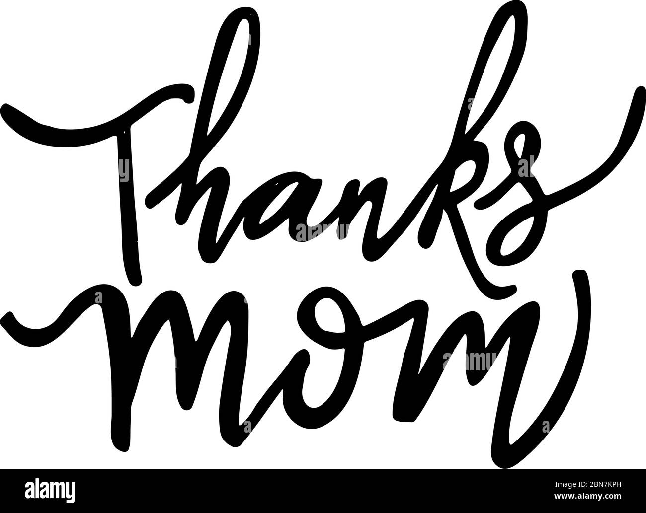 Thank you mommy Cut Out Stock Images & Pictures - Alamy