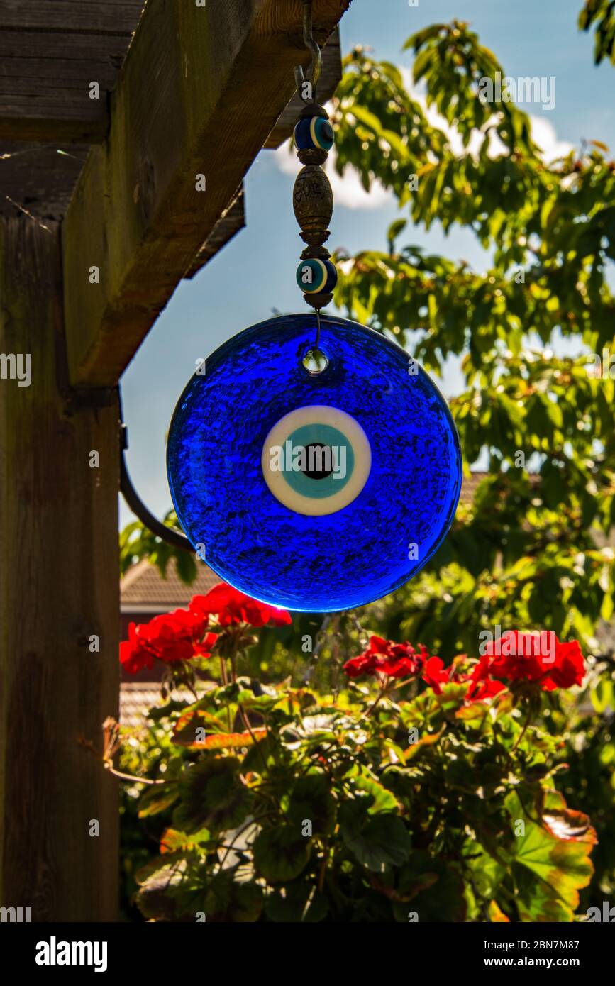 The blue bead / Mavi Boncuk Stock Photo - Alamy