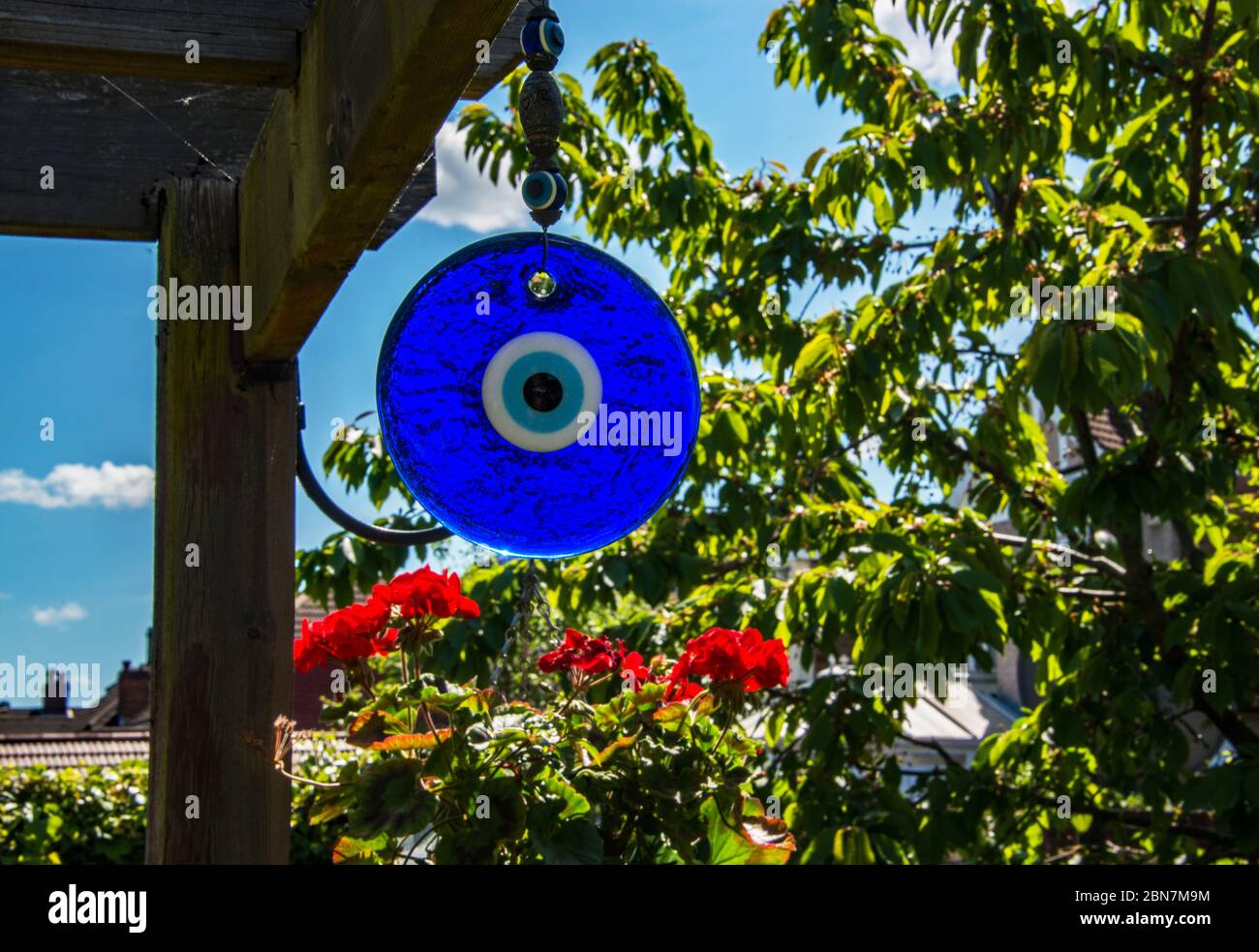 The blue bead / Mavi Boncuk Stock Photo - Alamy