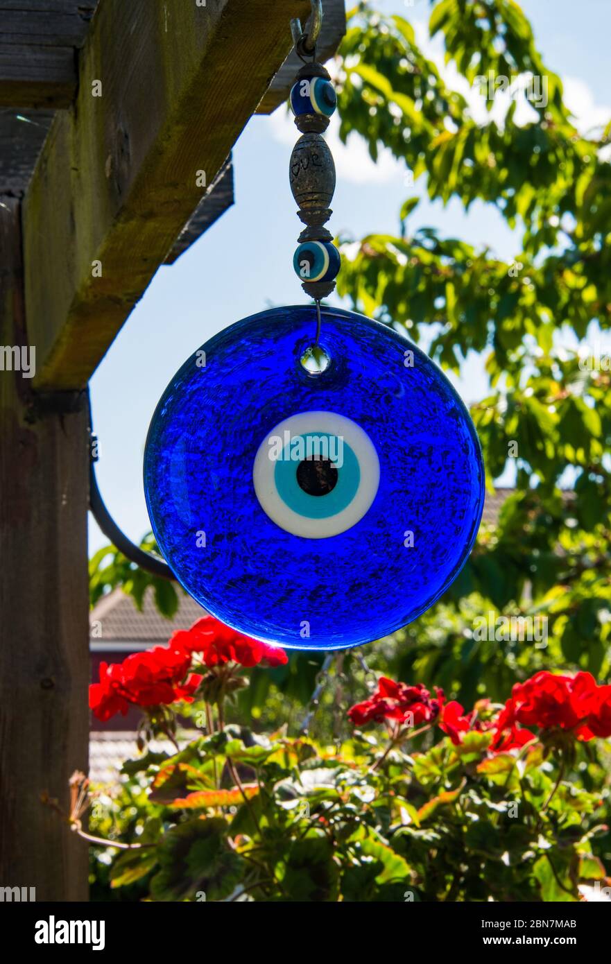 The blue bead / Mavi Boncuk Stock Photo - Alamy