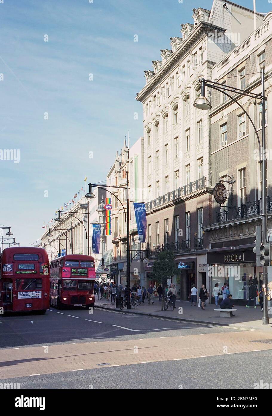 1997, Avon House, Oxford Street, central London, south east England ...