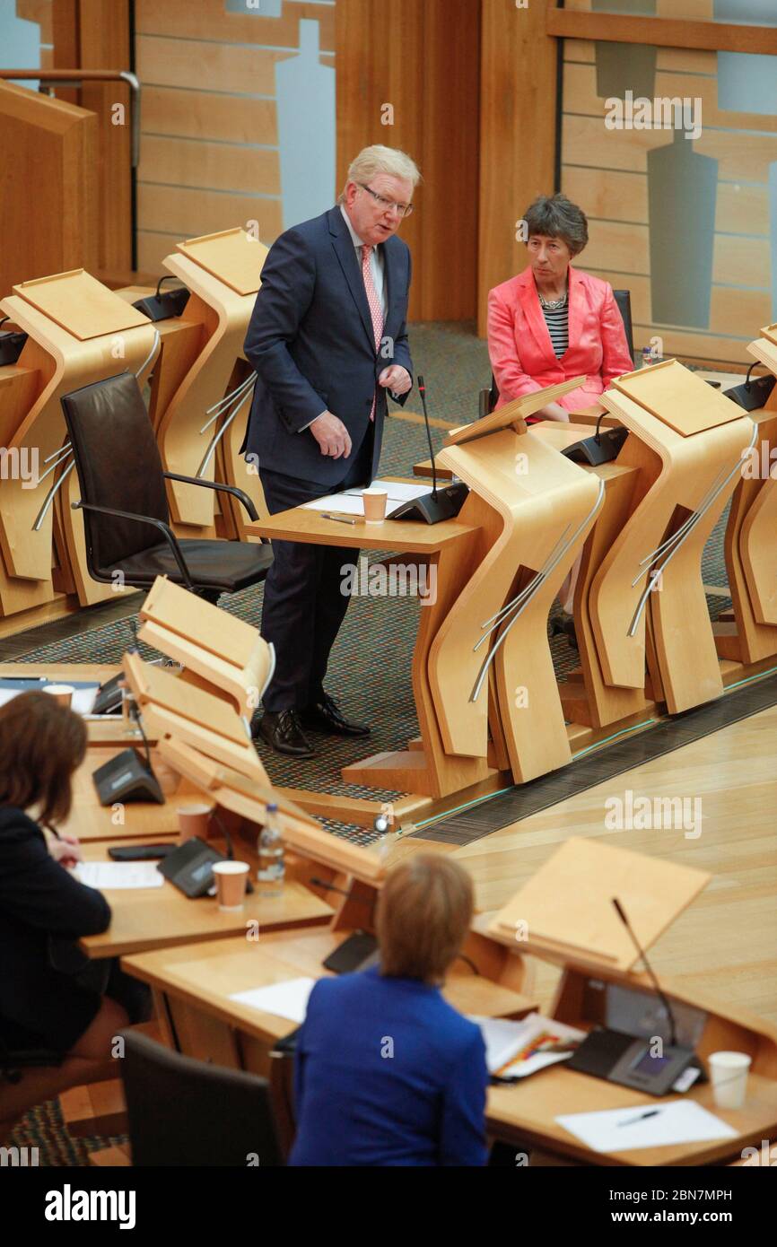 Scottish Conservative leader Jackson Carlaw during First Minister's ...