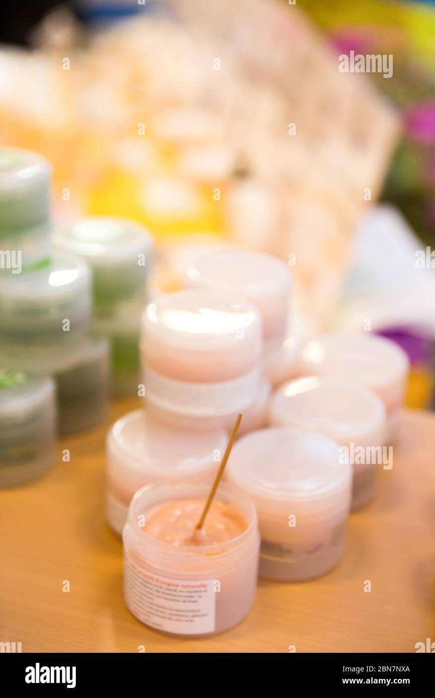 Naturally Sourced Moisturising Creams and Make-up in Styrene Plastic ...