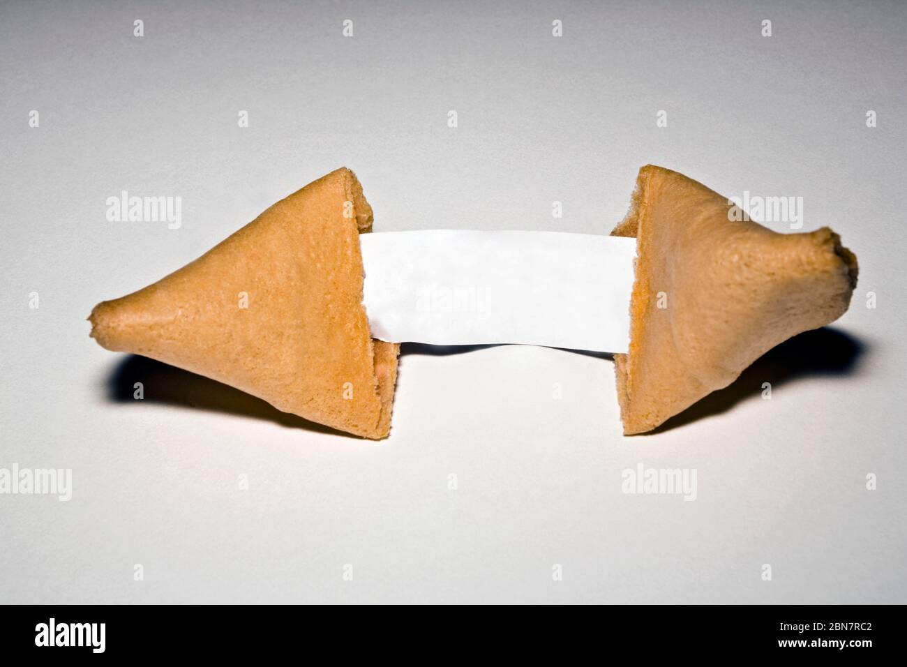 Broken Fortune Cookie Stock Photo - Alamy