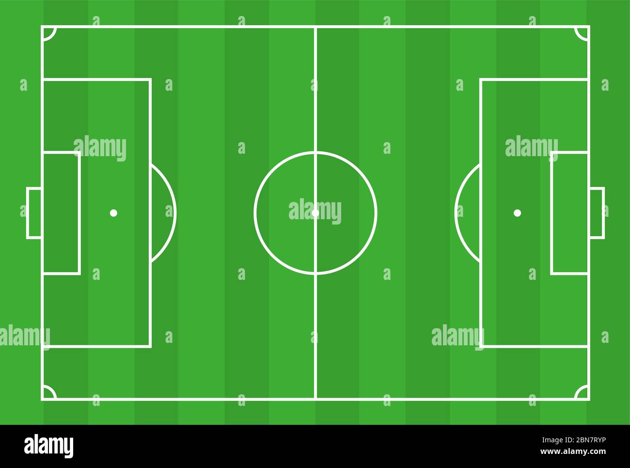 sports vector soccer field illustration Stock Vector Image & Art - Alamy