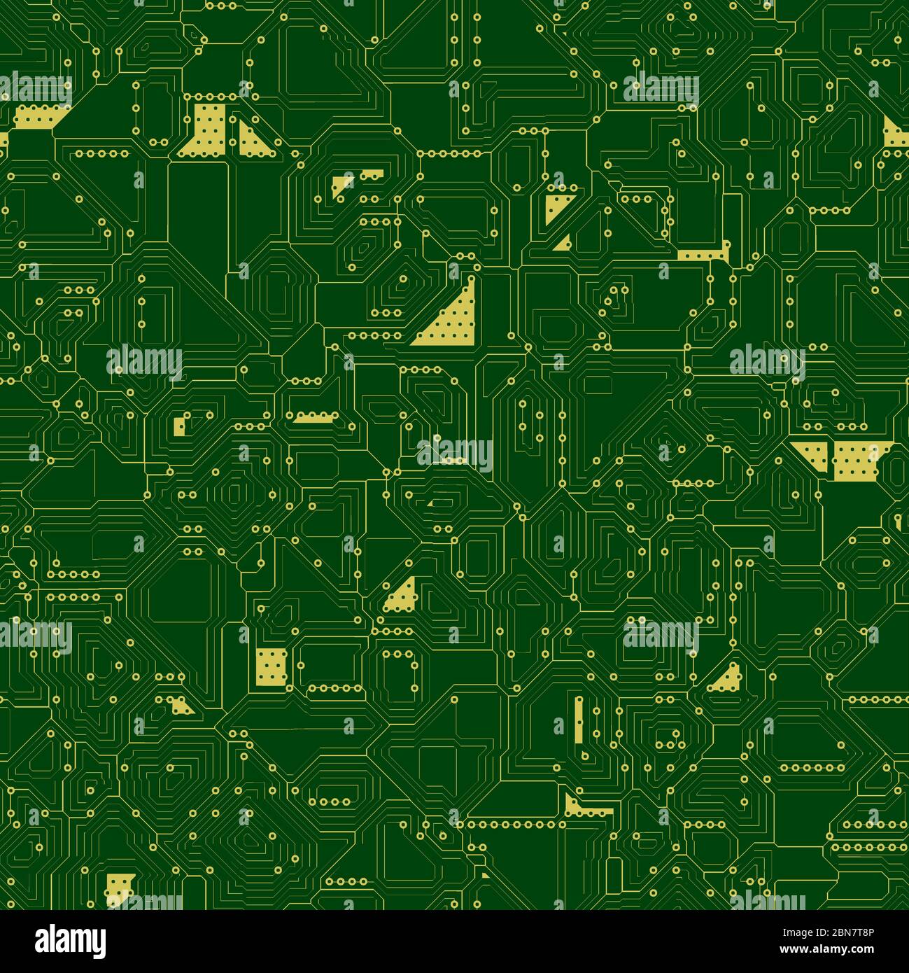 seamless vector circuits board background Stock Vector Image & Art - Alamy