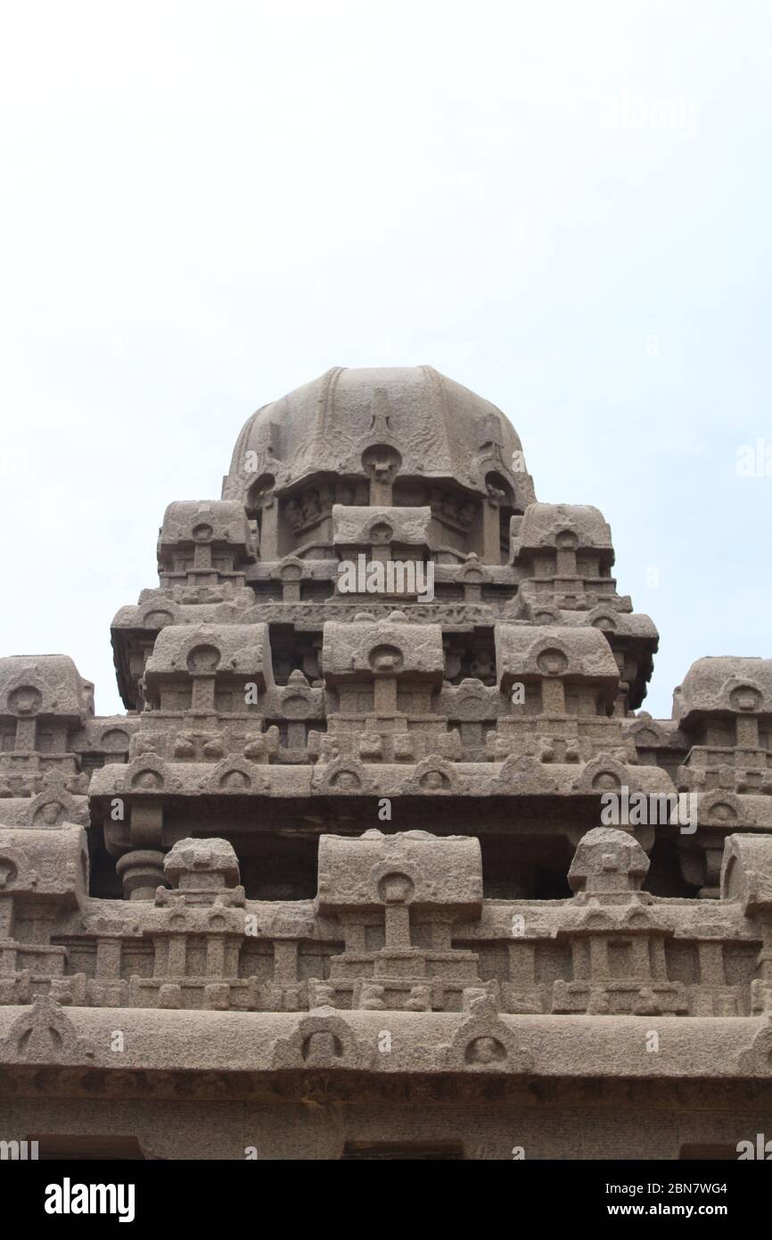 TEMPLES OF MAHABALIPURAM Stock Photo - Alamy