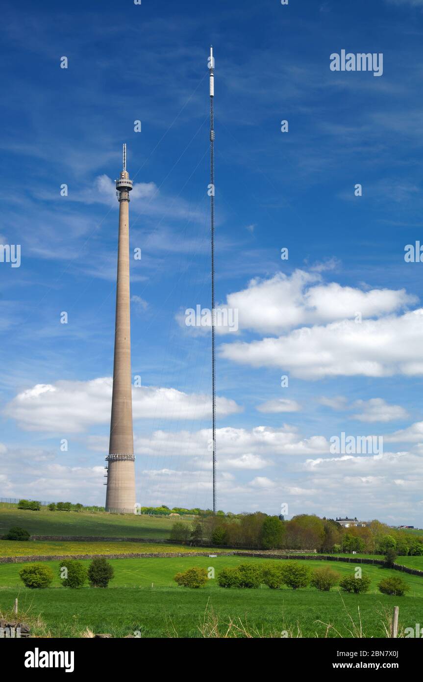 Emley moor transmitting station hi-res stock photography and images - Alamy