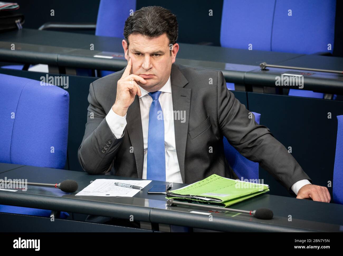 Berlin, Germany. 13th May, 2020. Hubertus Heil (SPD), Federal Minister ...