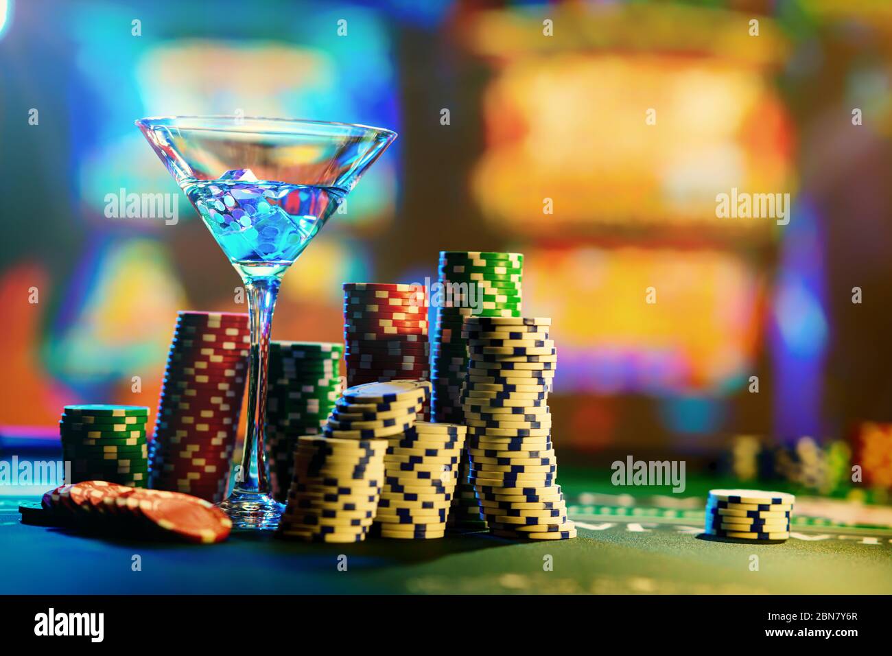 Craps table in casino in hi-res stock photography and images - Alamy