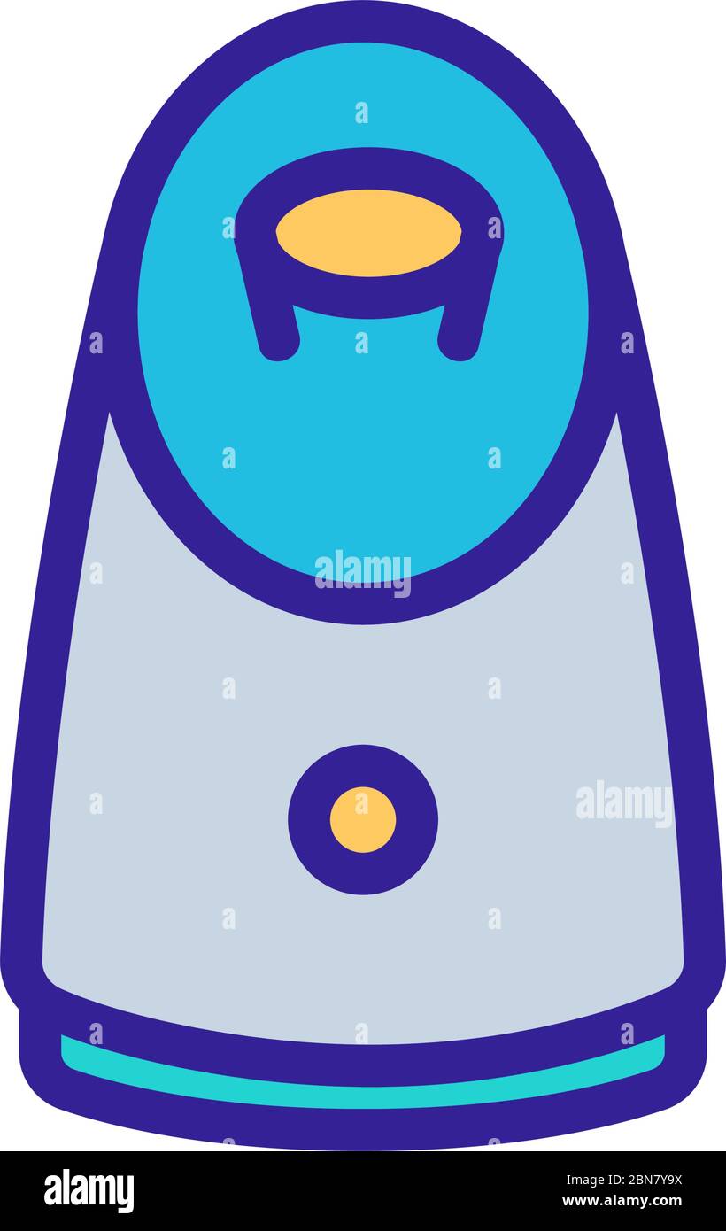 steam humidifier icon vector outline illustration Stock Vector Image ...