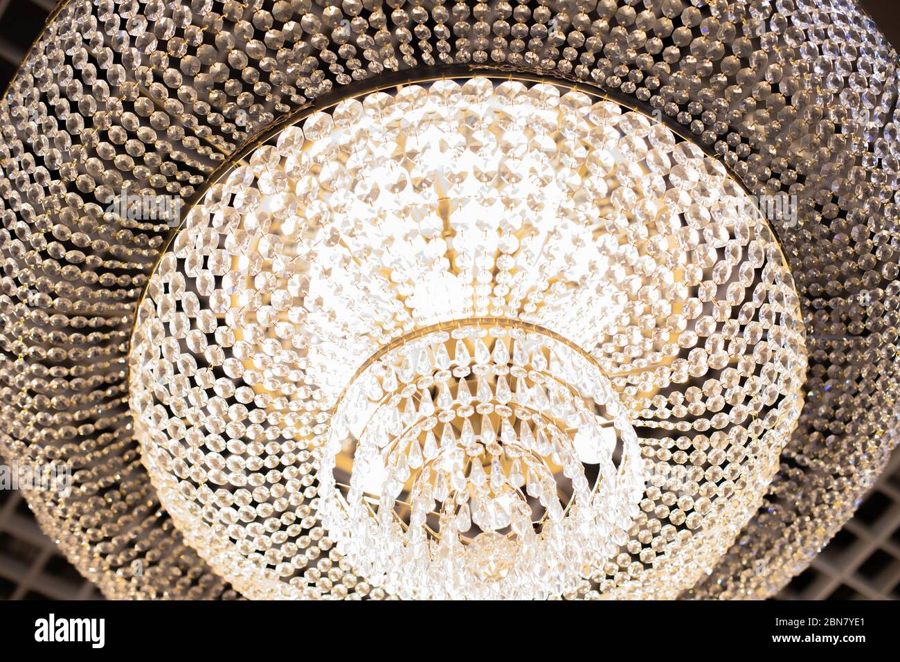 Chandelier Diamonds Background