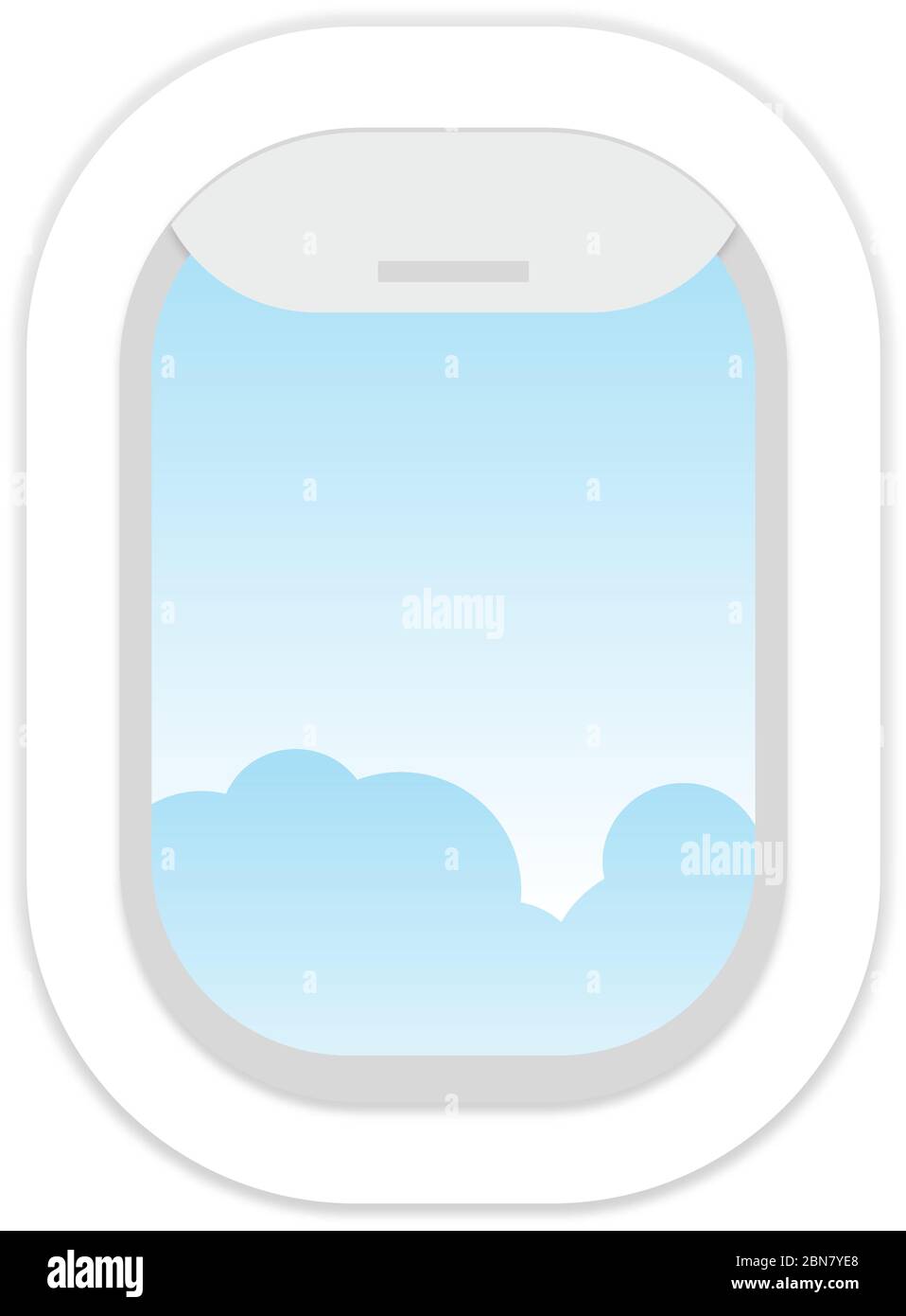 Interior view aircraft flight Cut Out Stock Images & Pictures - Alamy