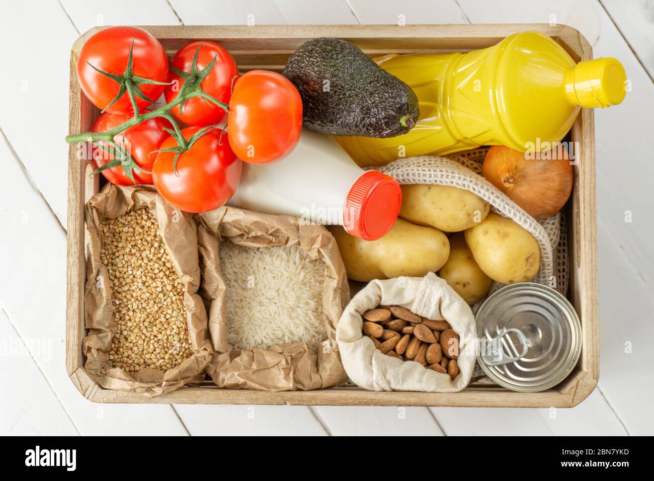 Canned Goods In A Box