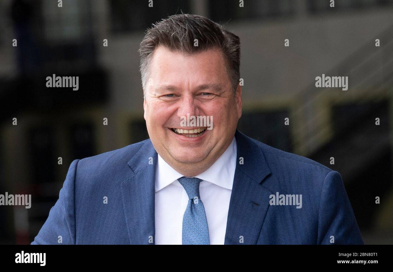 Berlin, Germany. 13th May, 2020. Senator of the Interior Andreas Geisel ...